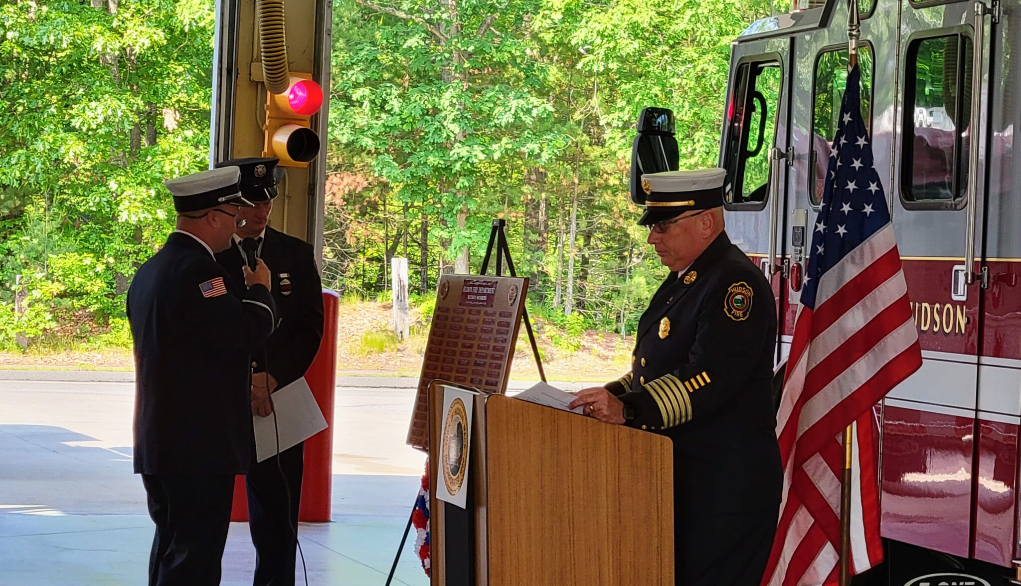 Rep. Hogan joins Hudson Firefighter Memorial Ceremony – Representative ...